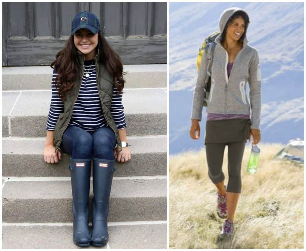 Outdoor Activities and Exercise: A Portrait Of Feminine Dress