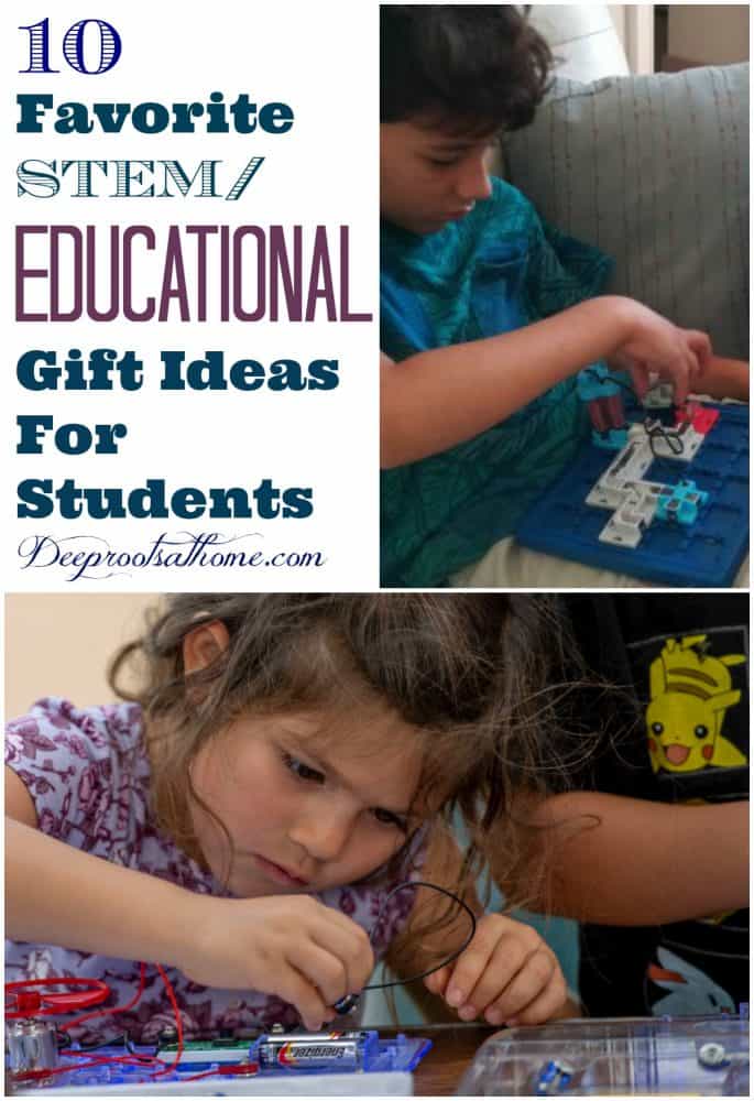 10 Favorite STEM/Educational Gift Ideas For Students