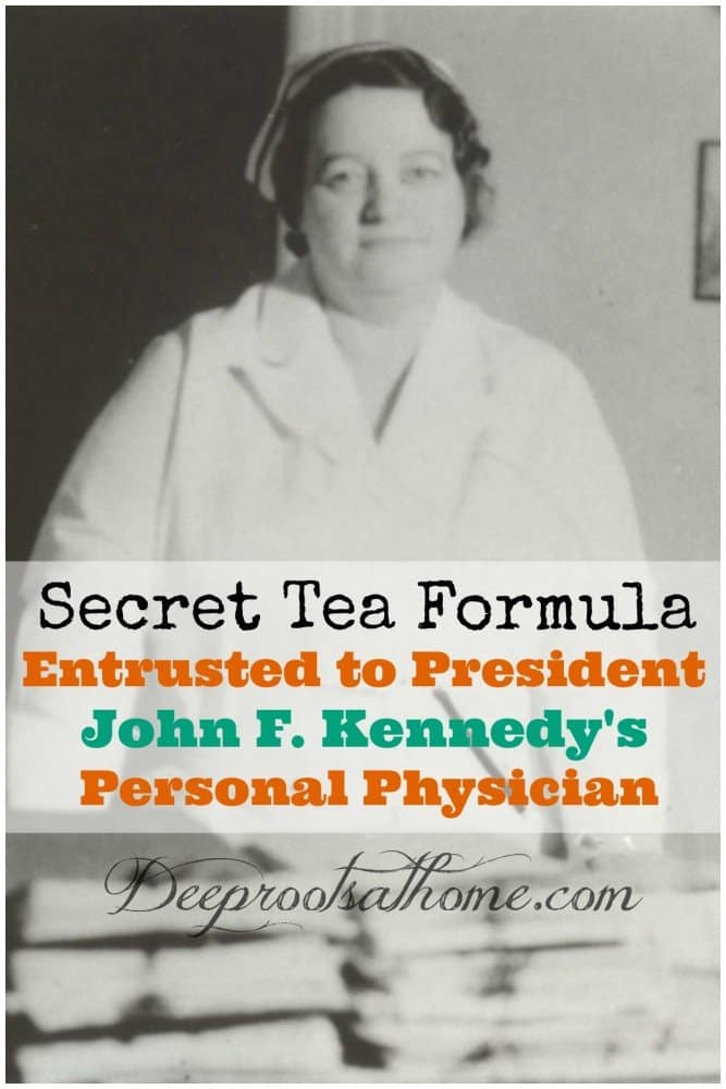 Secret Tea Formula Entrusted to Pres. JFK's Personal Physician